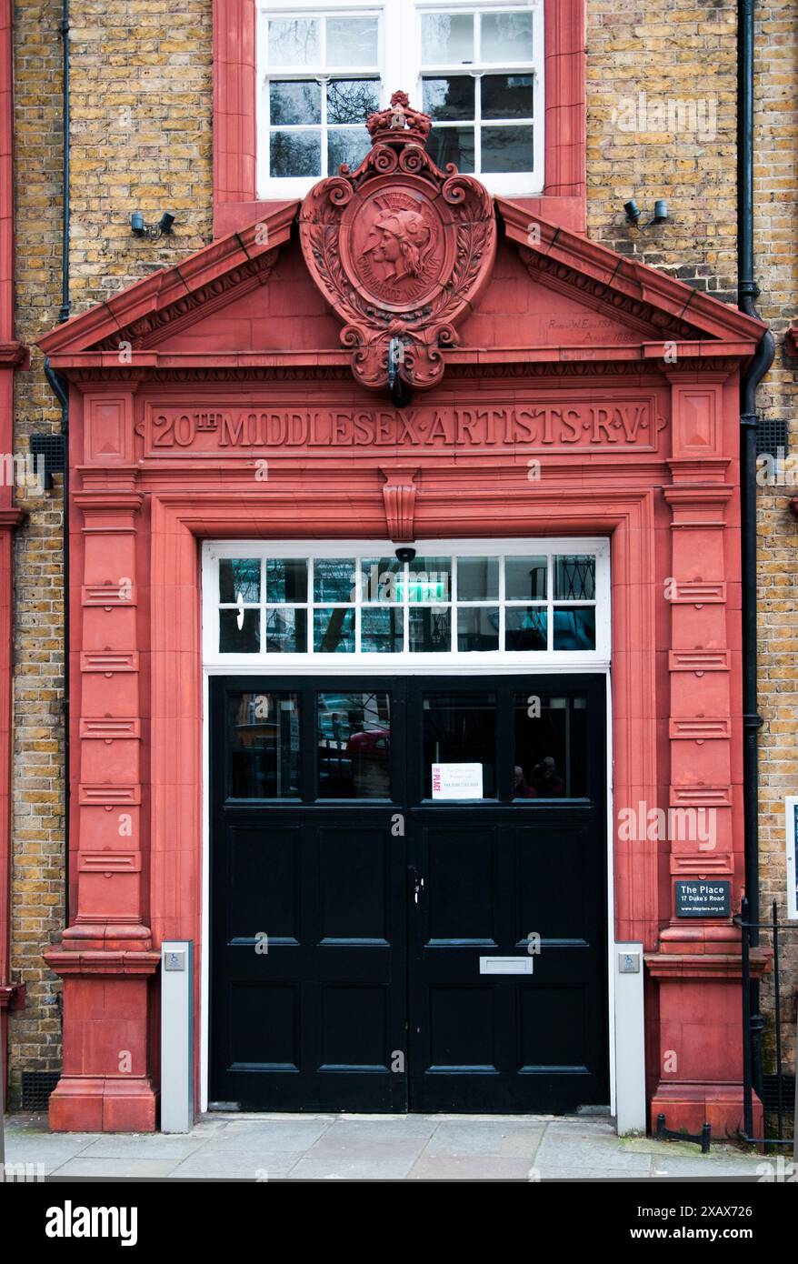 Former headquarters of the Middlesex Artists Volunteer Rifle Corps ...