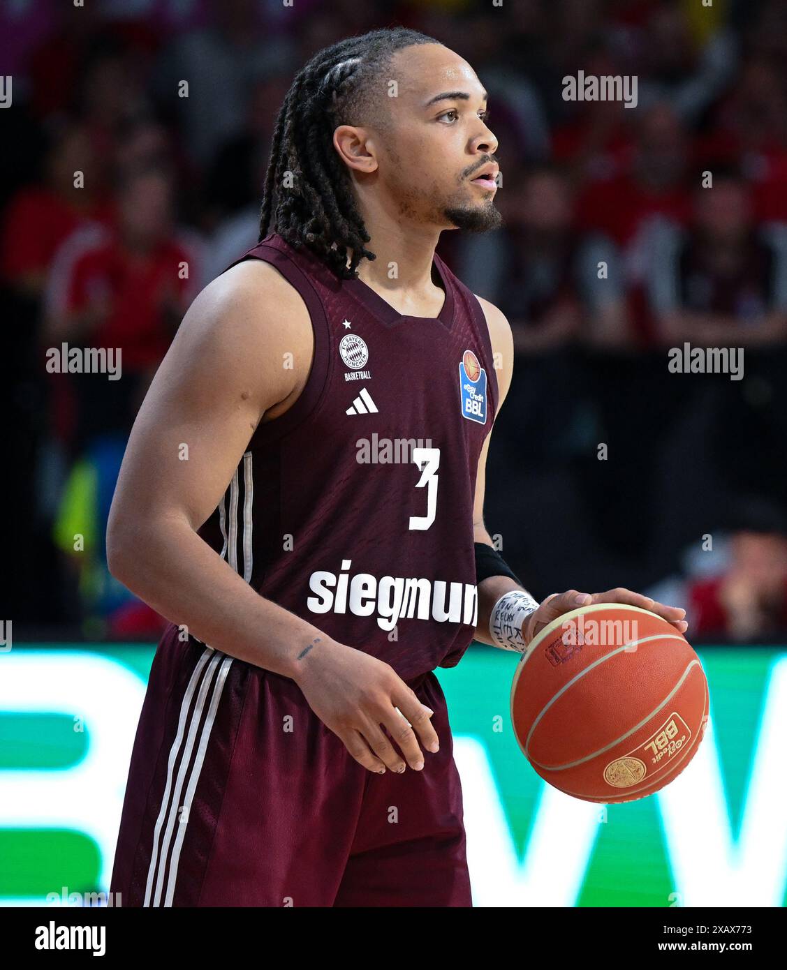 Munich, Germany. 08th June, 2024. Basketball: Bundesliga, FC Bayern ...