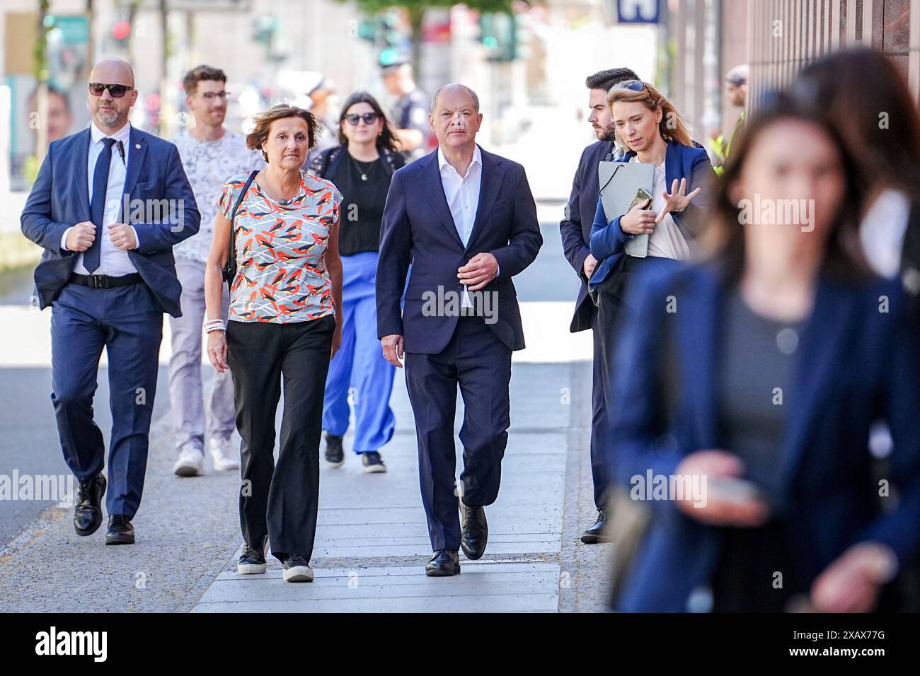 Olaf scholz wife britta ernst hi-res stock photography and images - Alamy