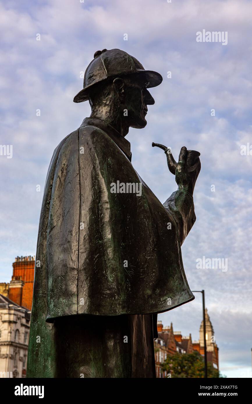 London, England – August 2023. 221B Baker Street is the London address ...