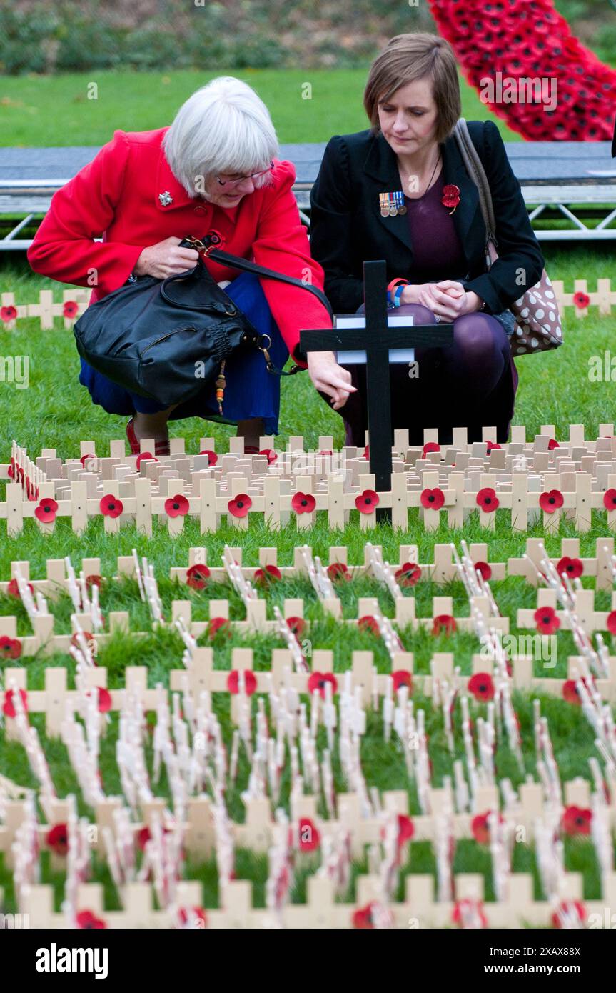 The Dedication of the Royal British Legion Field of Remembrance at ...