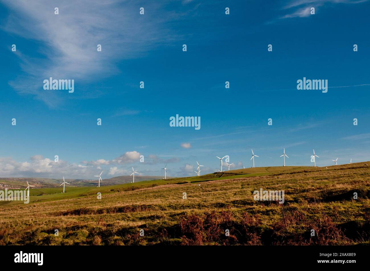 Mynydd maendy wind farm hi-res stock photography and images - Alamy