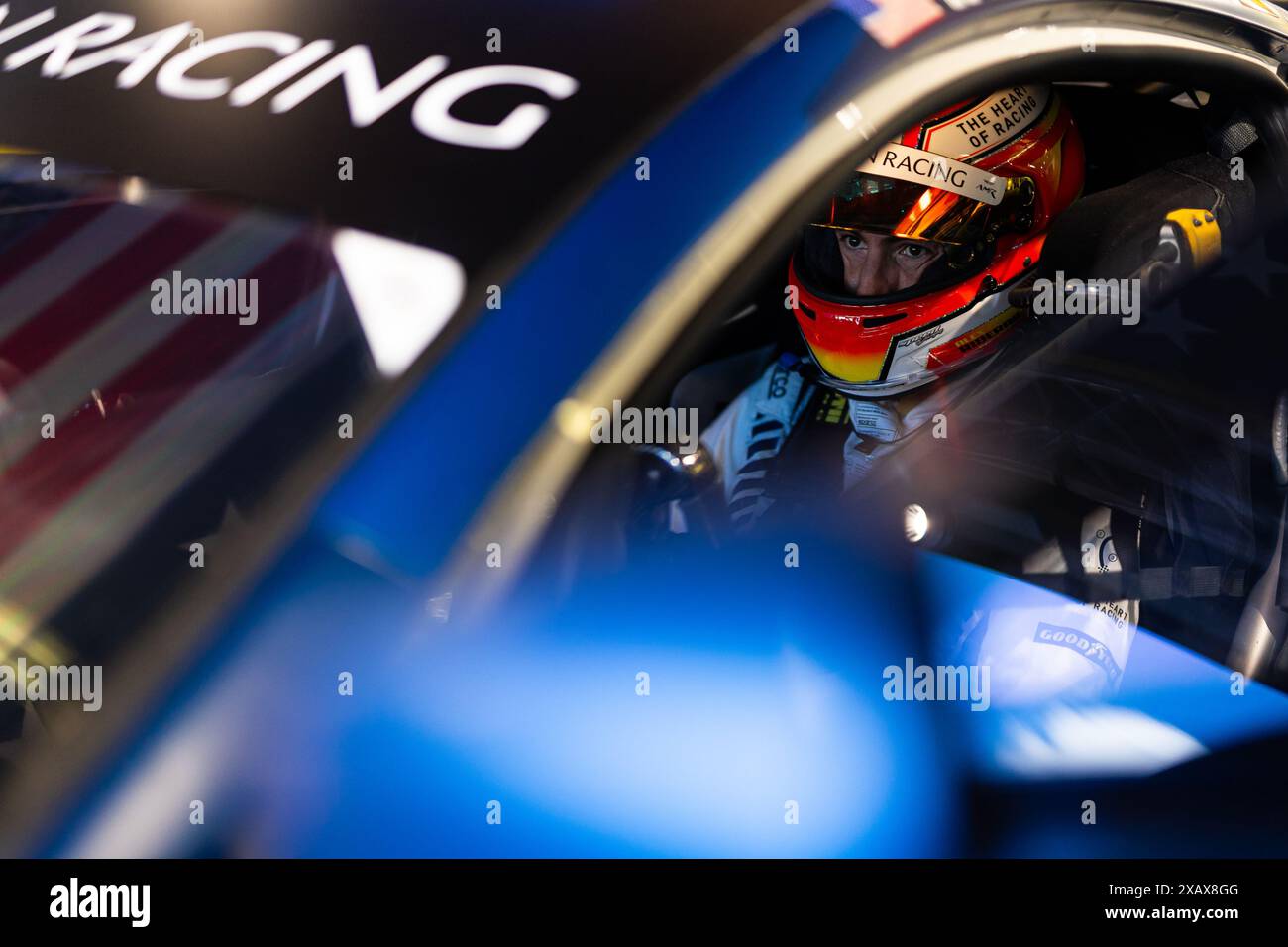Le Mans, France. 09th June, 2024. RIBERAS Alex (spa), Heart of Racing ...