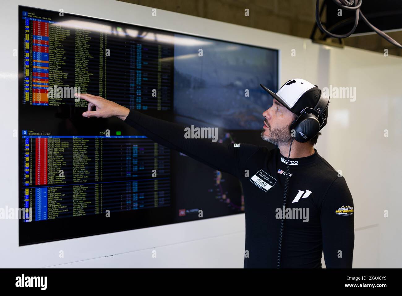 Le Mans, France. 09th June, 2024. HARDWICK Ryan (usa), Proton ...