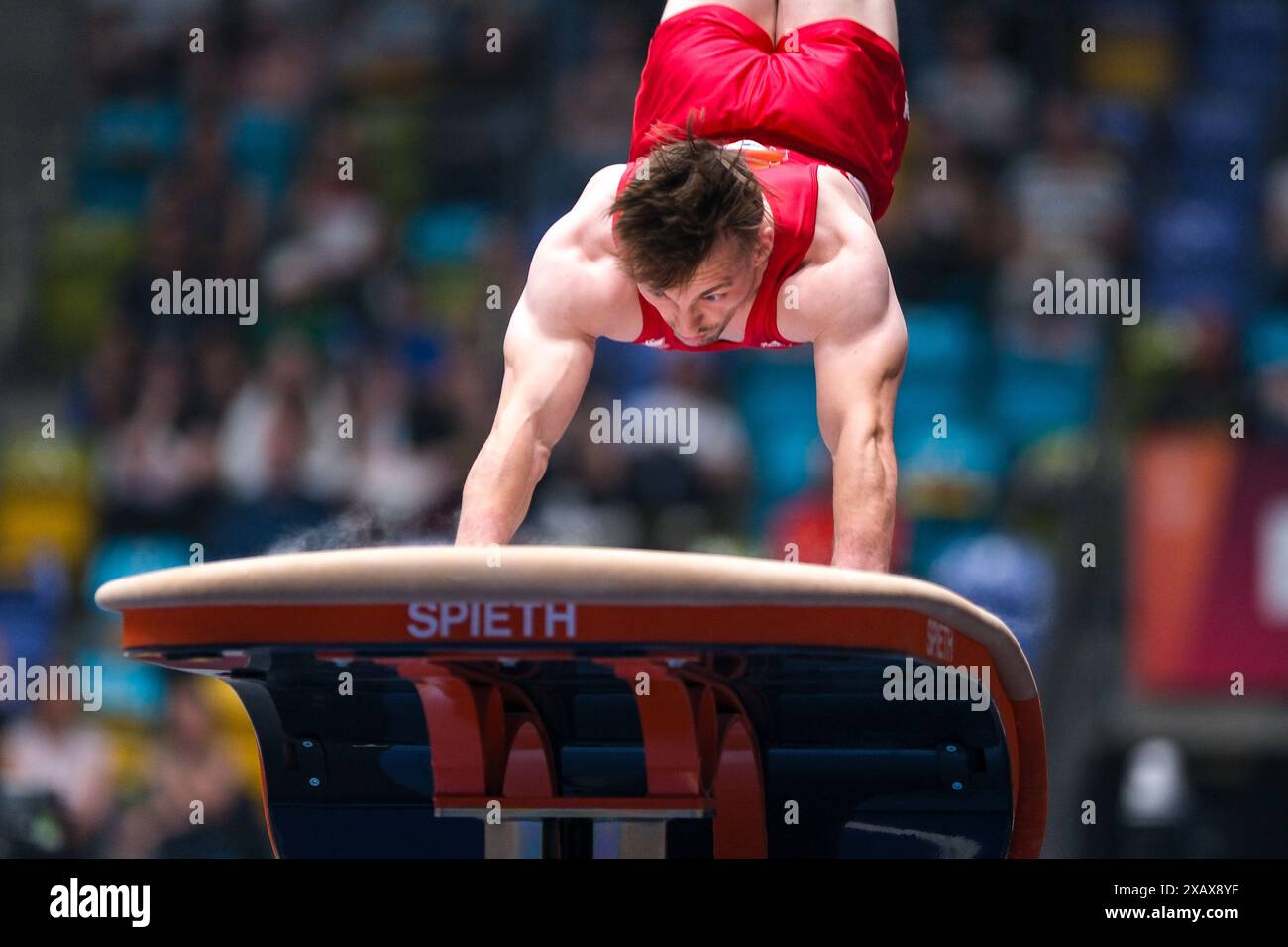 Tom Schultze (SC Cottbus) turn am Sprung, Die Finals 2024, Deutsche ...
