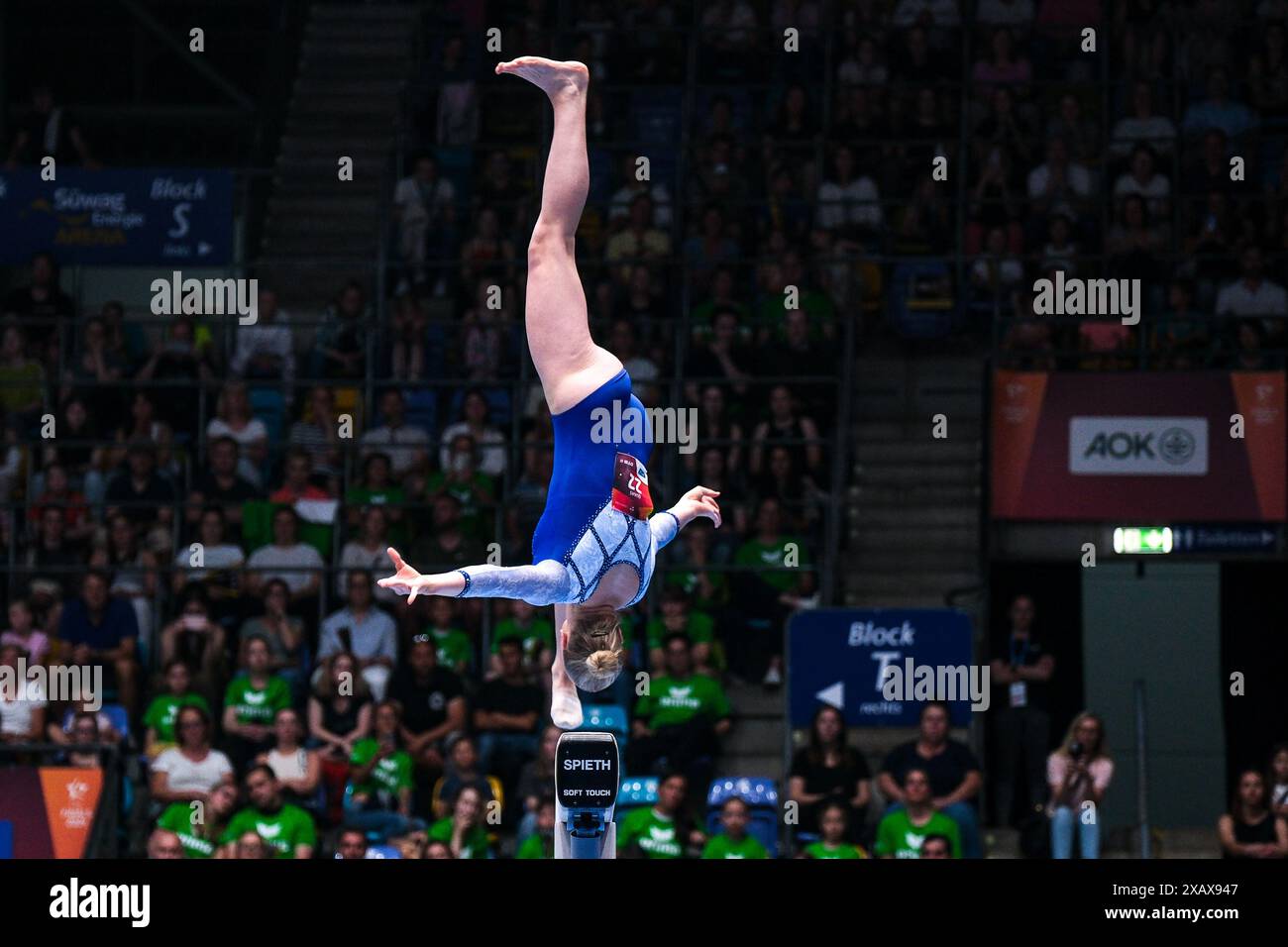 Lea Marie Quaas (TuS Chemnitz-Altendorf) turnt am Schwebebalken, Die ...