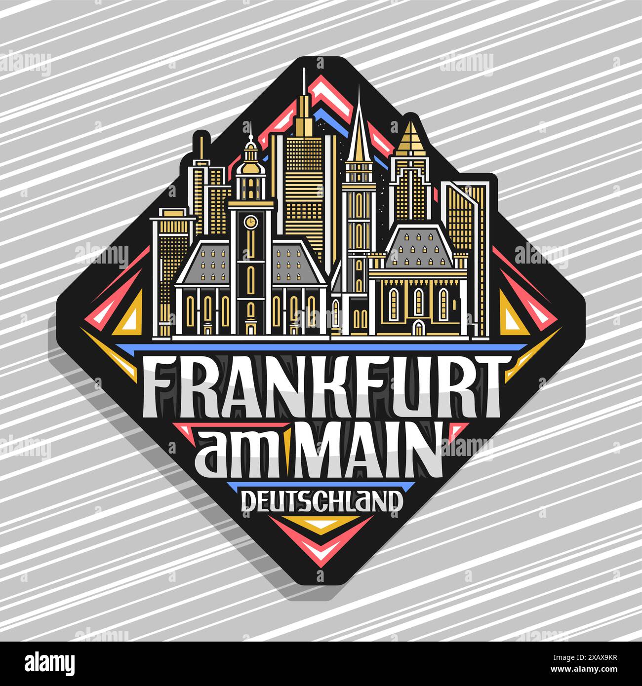 German city town Stock Vector Images - Alamy