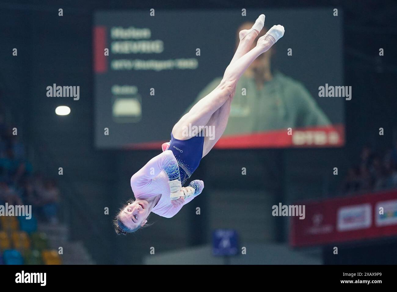 09 June 2024, Hesse, Frankfurt/Main: Gymnastics: German Championships ...