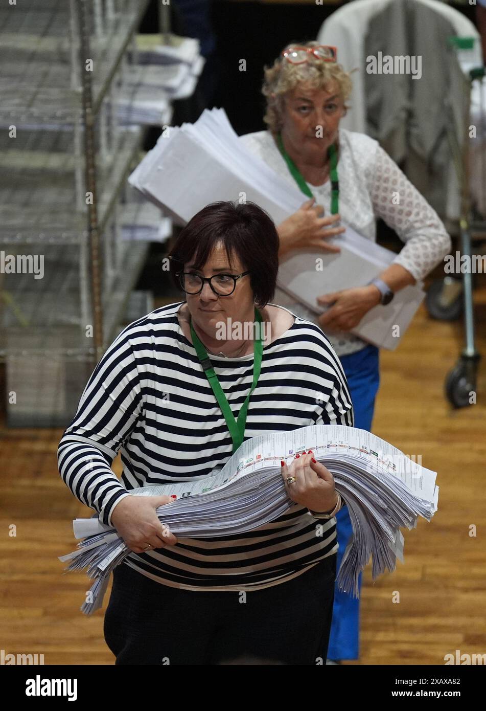 Counting continues at TF Royal Theatre in Castlebar for the Midlands ...