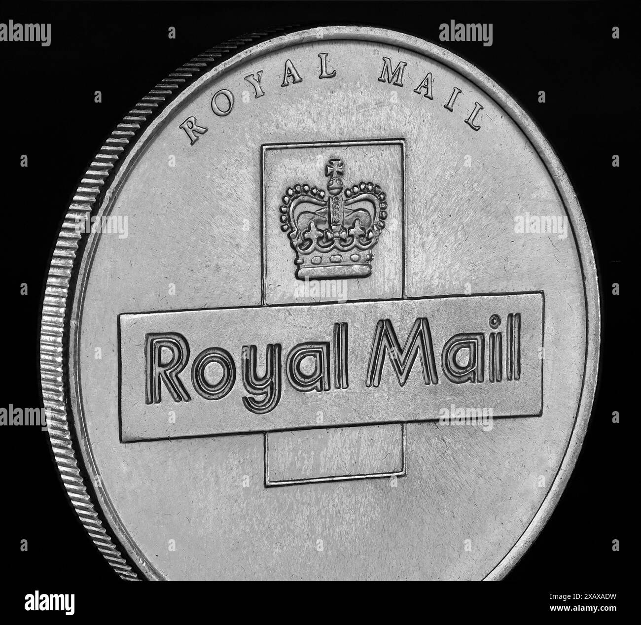 A coin issued to staff, to commemorate the company's New Identity of ...