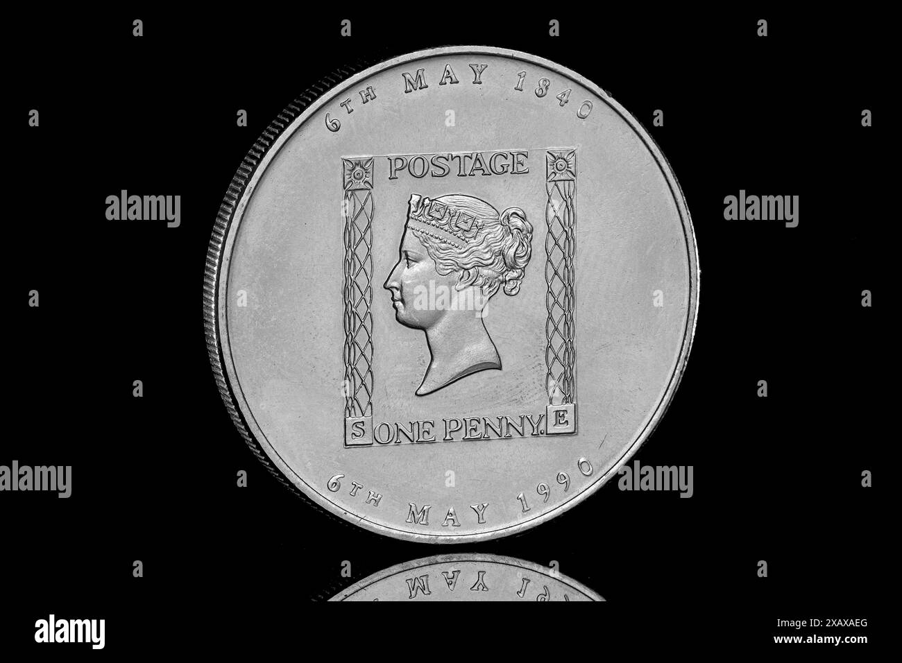 A coin issued to staff, to commemorate the company's New Identity of ...