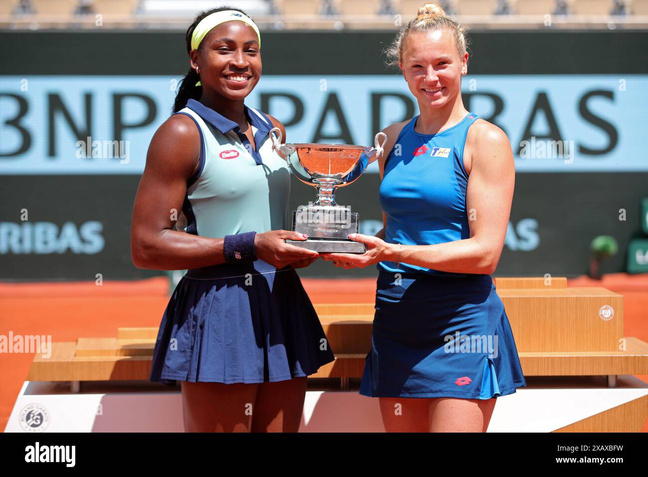 French open 2024 trophy hi-res stock photography and images - Alamy