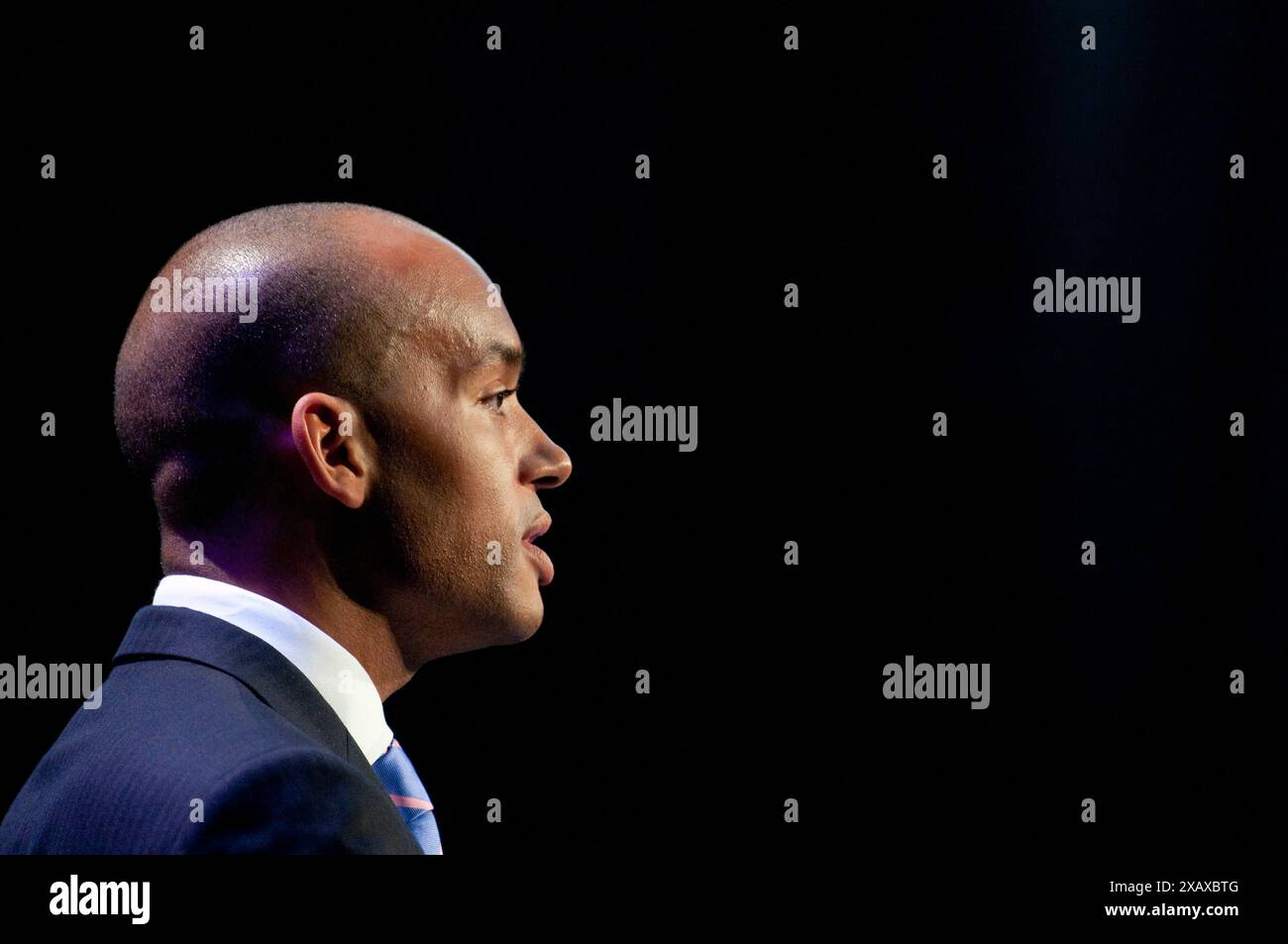 Chuka Umunna MP, Labour Shadow Business Secretary speaking at Co ...