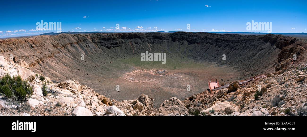 Meteor crater aerial hi-res stock photography and images - Alamy