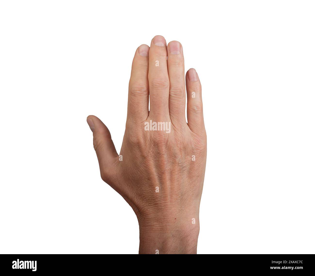 Hand side view male fingers hi-res stock photography and images - Alamy