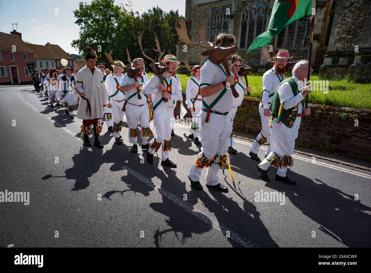 Thaxted Morris Weekend Thaxted Essex England 1-2 June 2024 Seen here ...