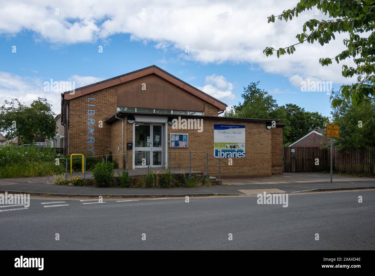 Cadbury Heath Library, Bristol, UK Stock Photo - Alamy