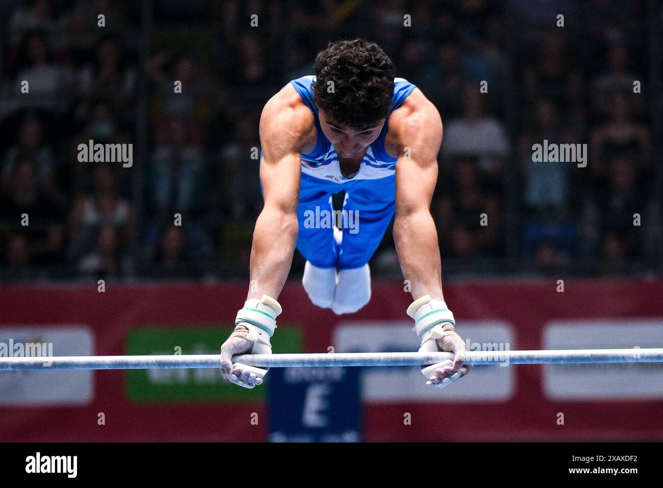 Milan Hosseini (TG Boeckingen) turnt am Reck, Die Finals 2024, Deutsche ...