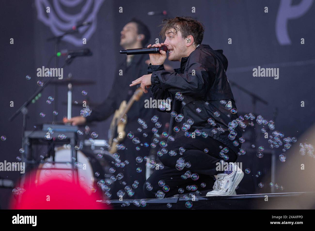 Rock am Ring 2024, Tag 3, 9.6.2024 Blackout Problems Sänger Mario ...