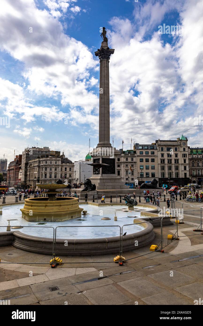 London, England – August 2023. The National Gallery is an art museum in ...