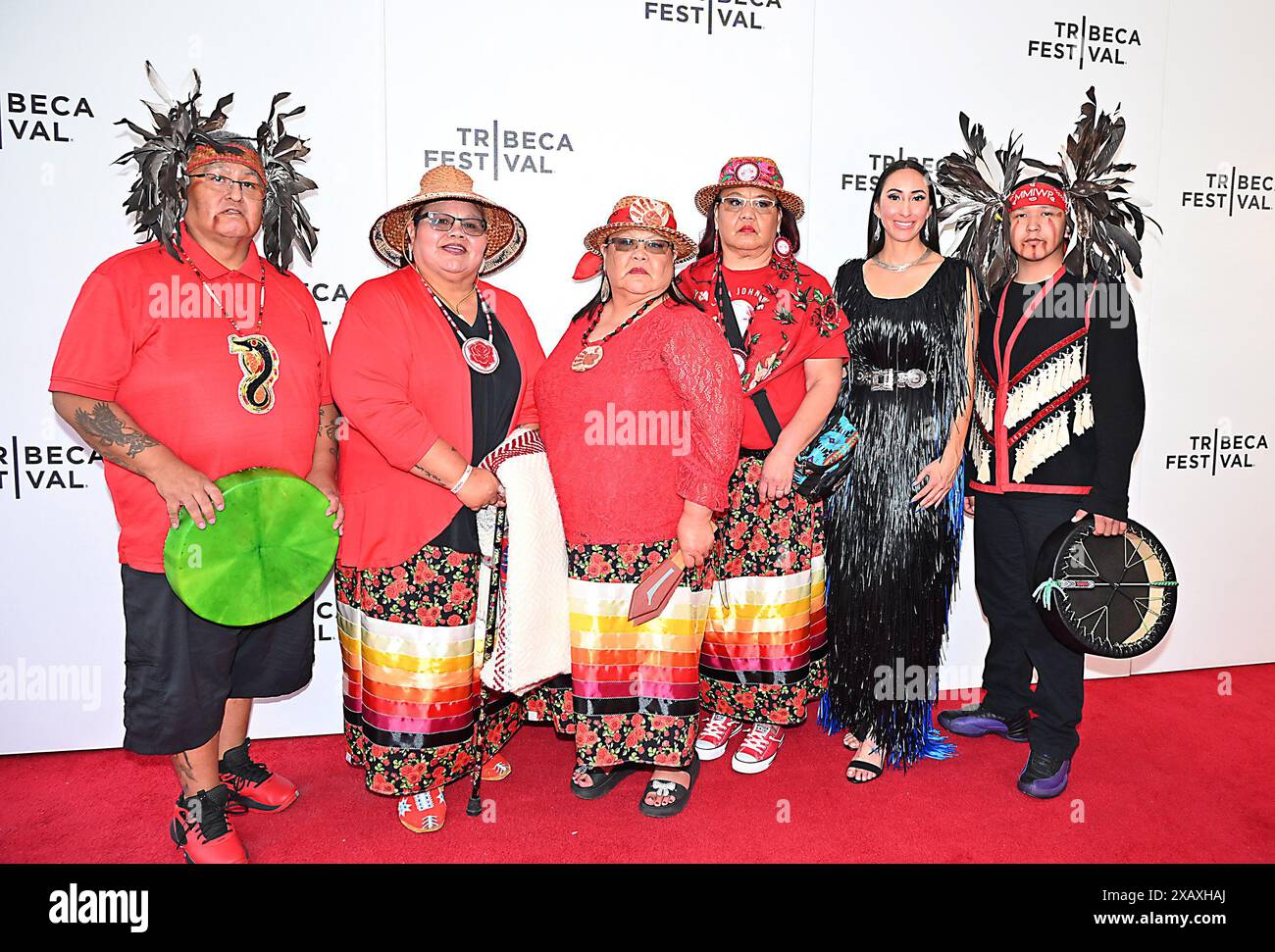 Heidi Todacheene (2nd from R) attends "Missing From Fire Trail Road ...