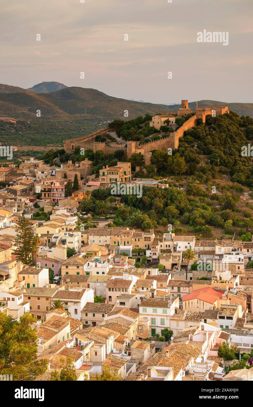 Castle of Capdepera, 14th century. Capdepera. Mallorca.Balearic Islands ...