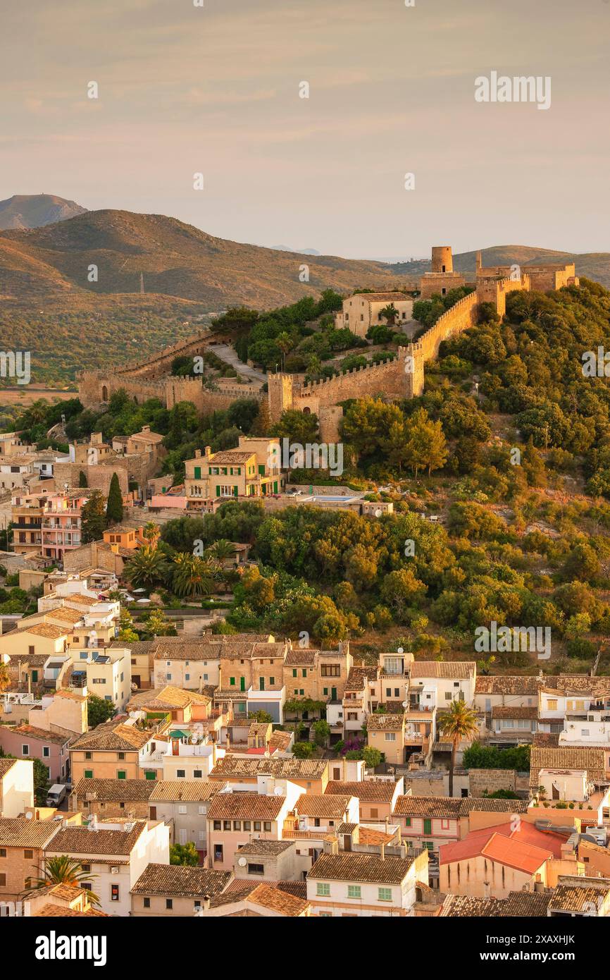 Castle of Capdepera, 14th century. Capdepera. Mallorca.Balearic Islands ...