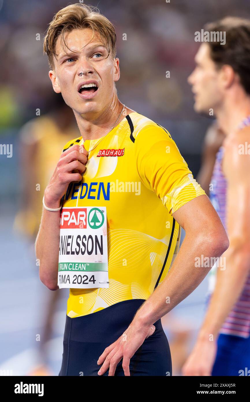 ROME, ITALY - JUNE 8: Emil Danielsson of Sweden after competing in the ...