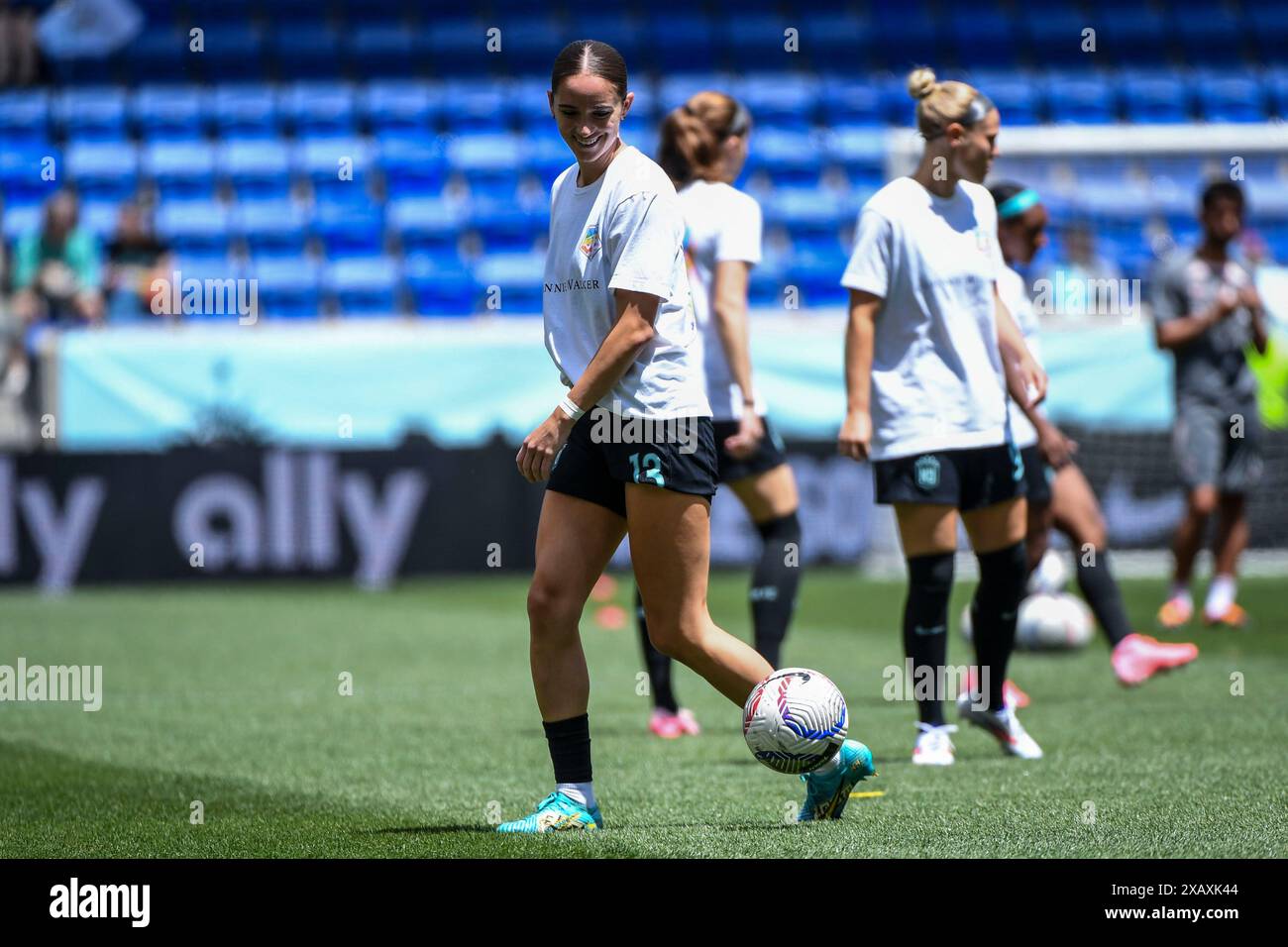Harrison, United States, June 8, 2024: Ella Stevens (13 Gotham FC ...