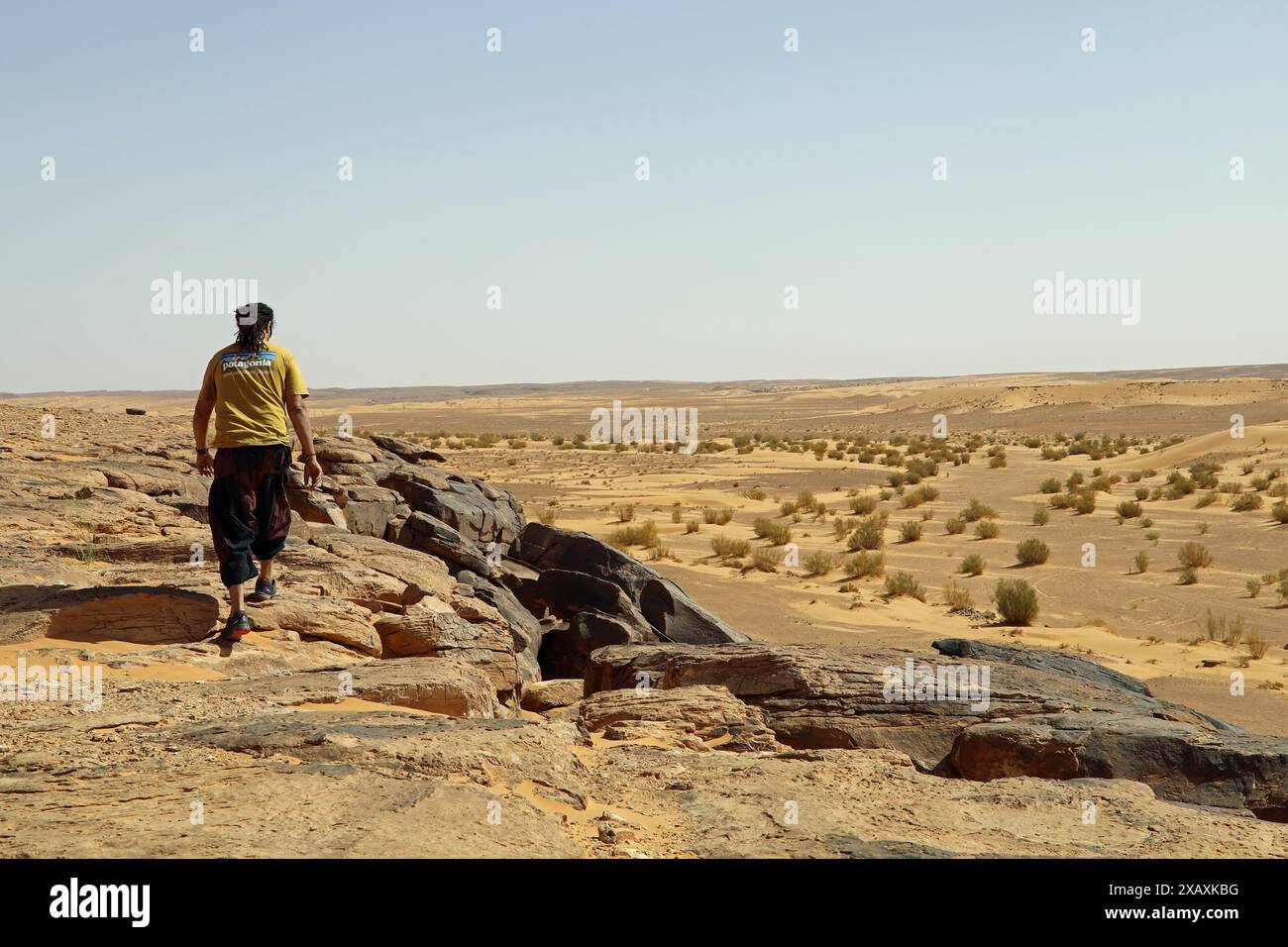 Desert landscape algeria hi-res stock photography and images - Alamy