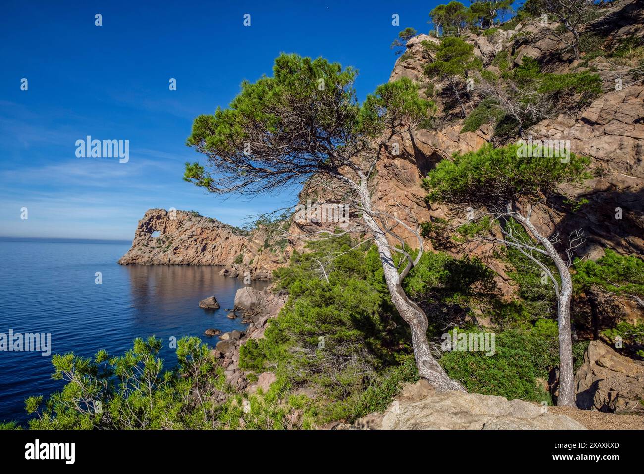Sa Foradada, municipality of Deyá, Mallorca, balearic islands, Spain ...