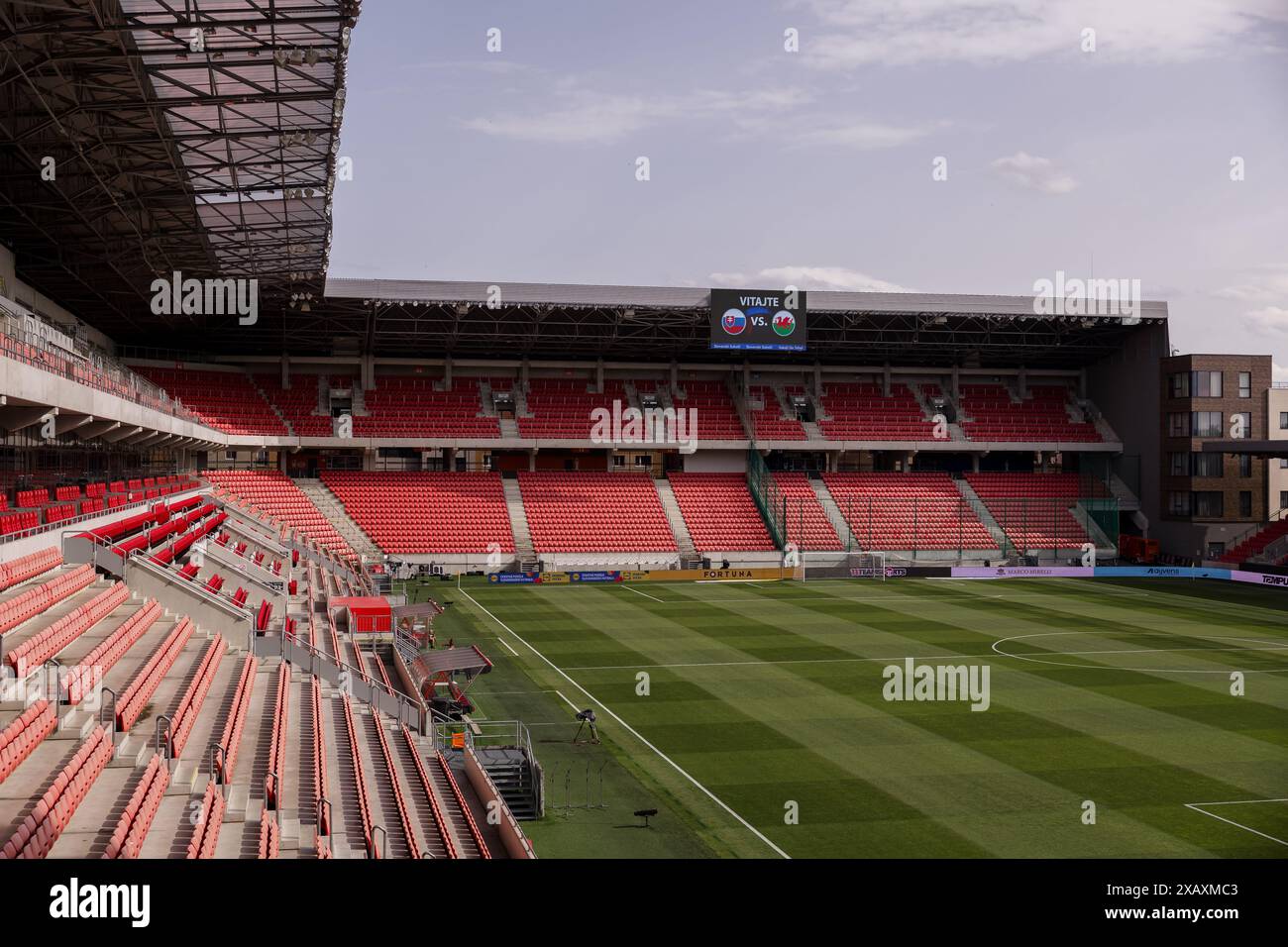 BRATISLAVA, SLOVAKIA - 09 JUNE 2024: General view during the ...
