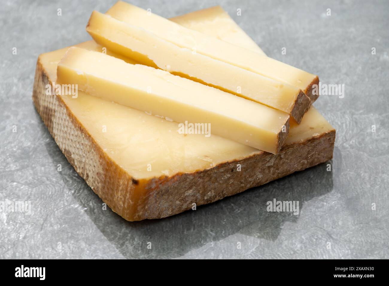 French yellow cheese Comte, varieties unpasteurised cow milk Prestige ...