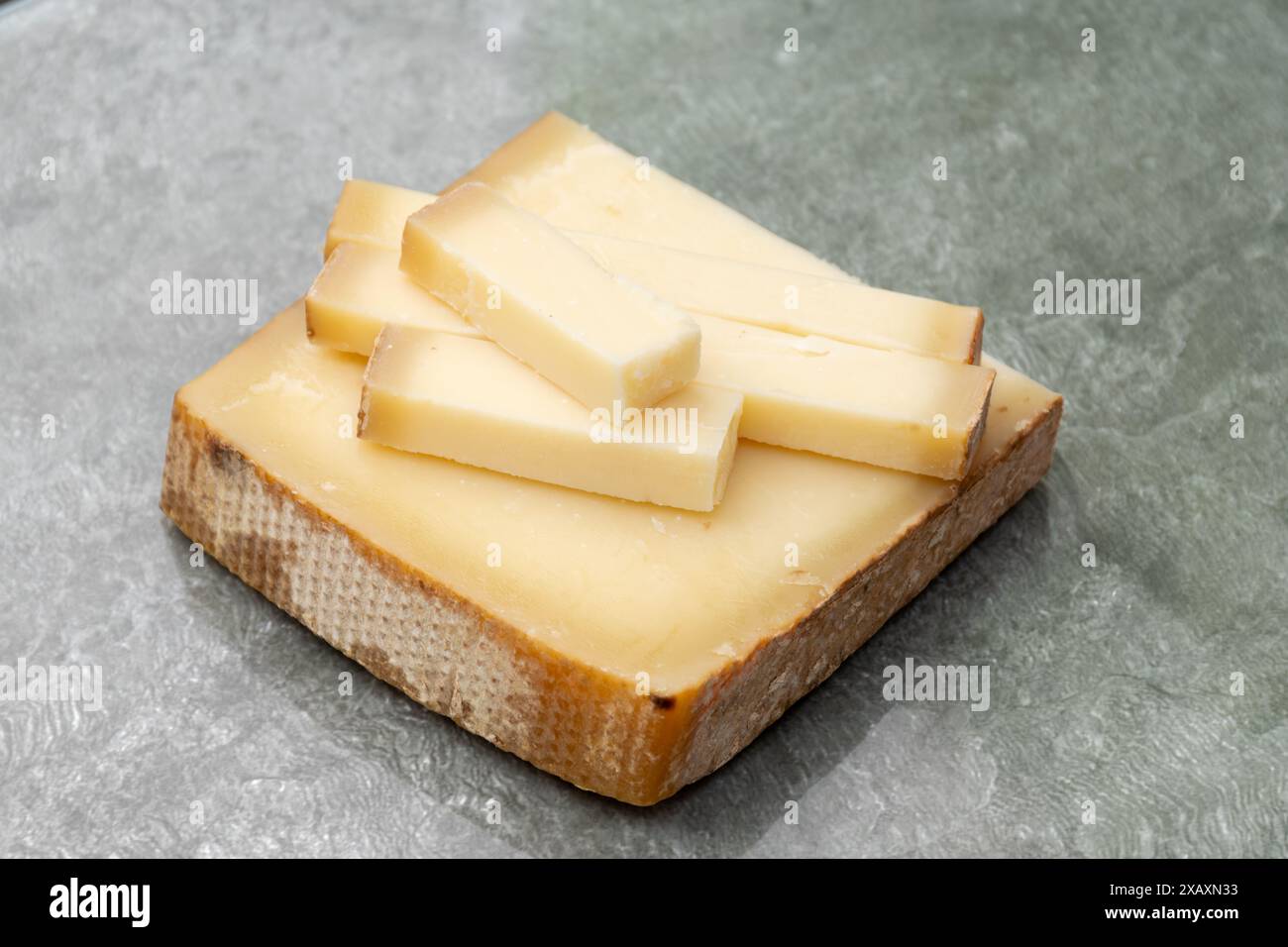 French yellow cheese Comte, varieties unpasteurised cow milk Prestige ...