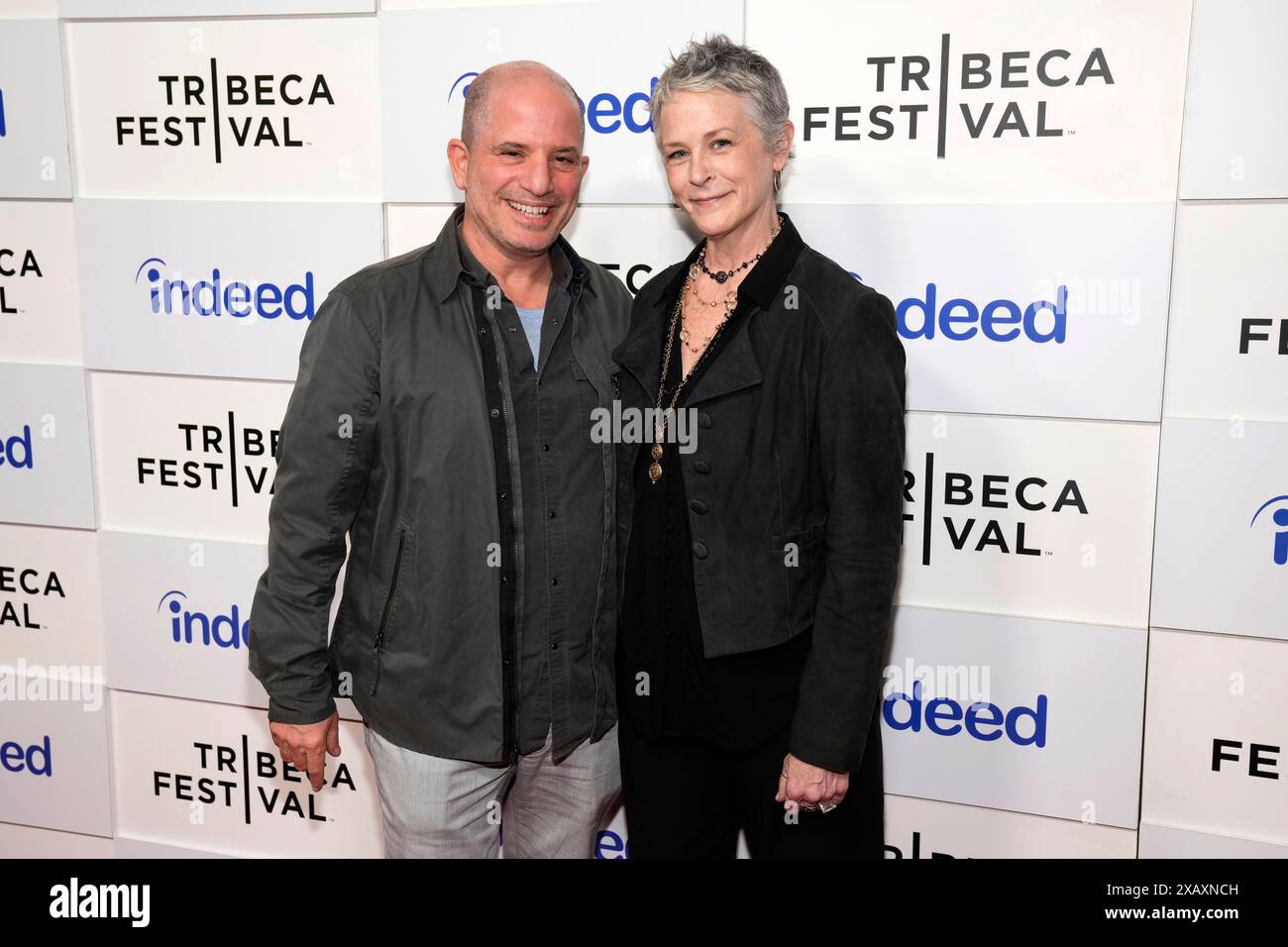 David Zabel and Melissa McBride attend "The Walking Dead: Daryl Dixon ...
