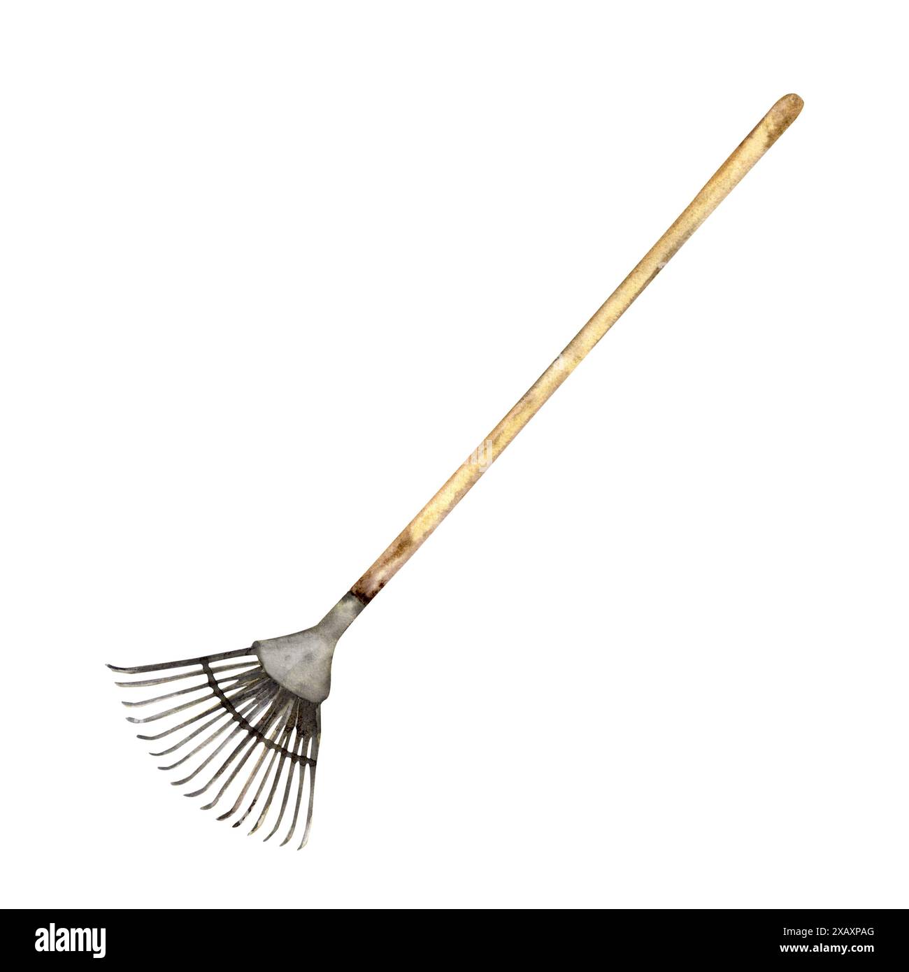 Wooden farm tool Cut Out Stock Images & Pictures - Alamy