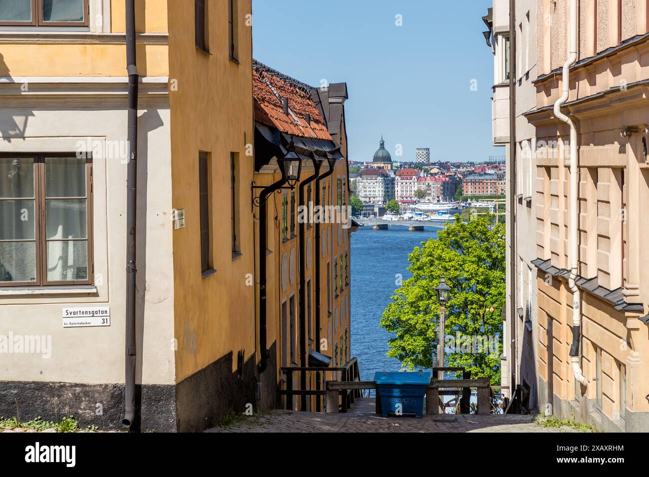 City view in the Södermalm district, Stockholm, Sweden Stock Photo - Alamy