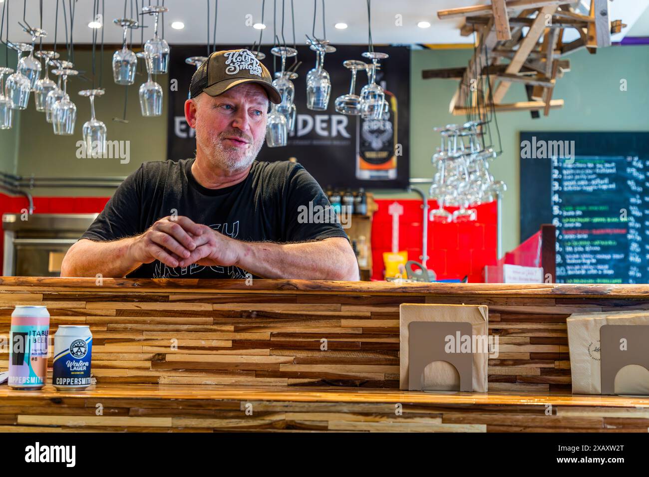 The founder of Bottle3.5Shop in the Södermalm district. A store and bar ...