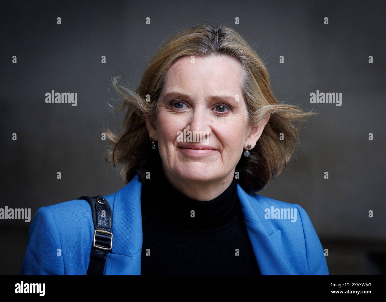 London, UK. 9th June, 2024. Former Home Secretary, Amber Rudd, at the ...