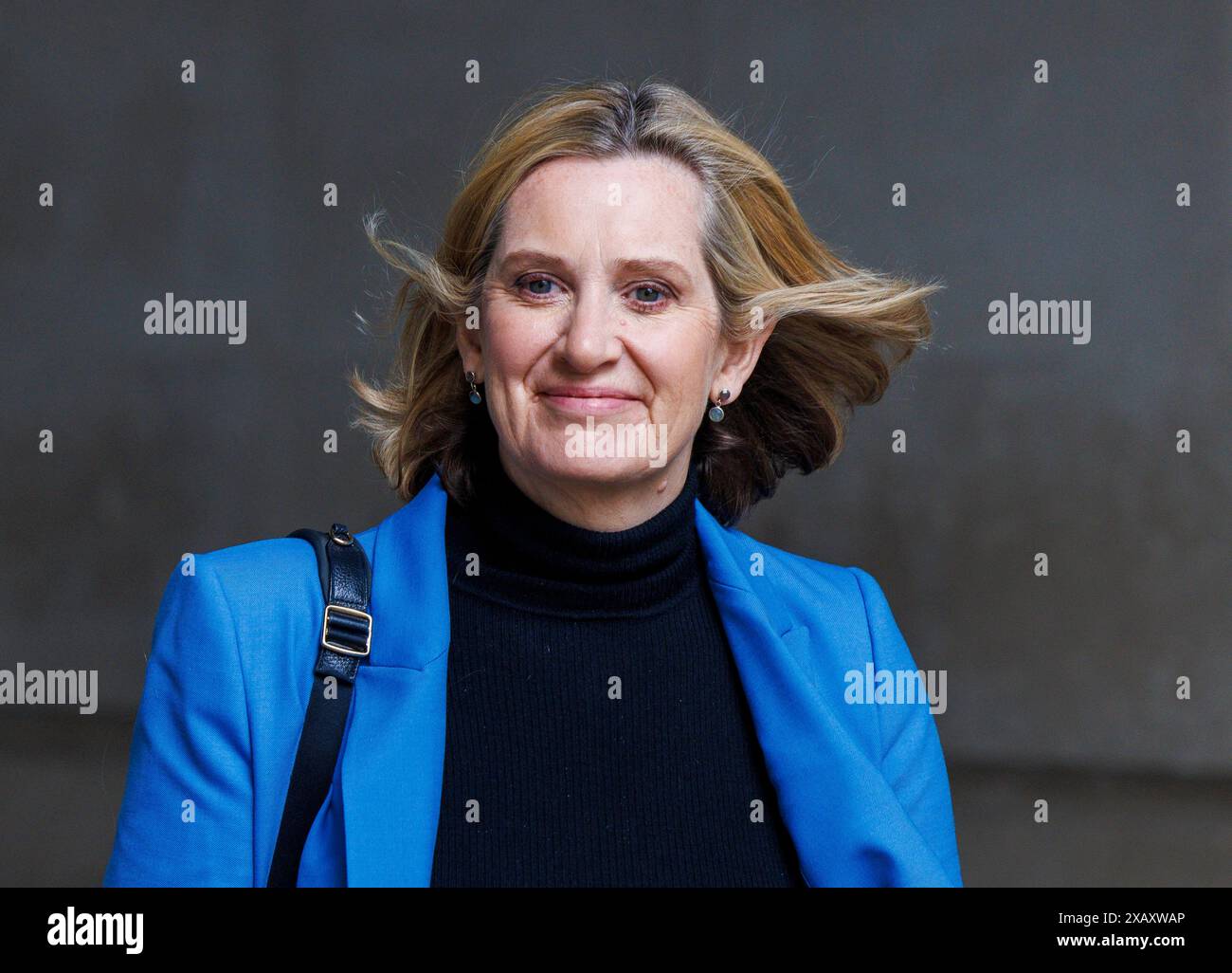 London, UK. 9th June, 2024. Former Home Secretary, Amber Rudd, at the ...