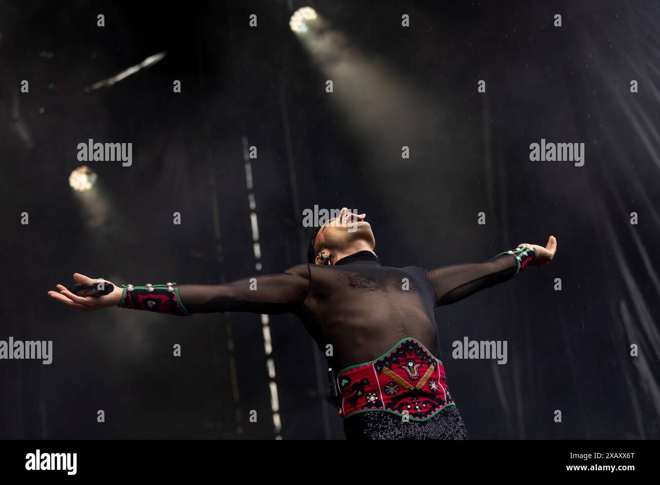 Palencia, Spain. 08th June, 2024. Spanish singer Rodrigo Cuevas ...