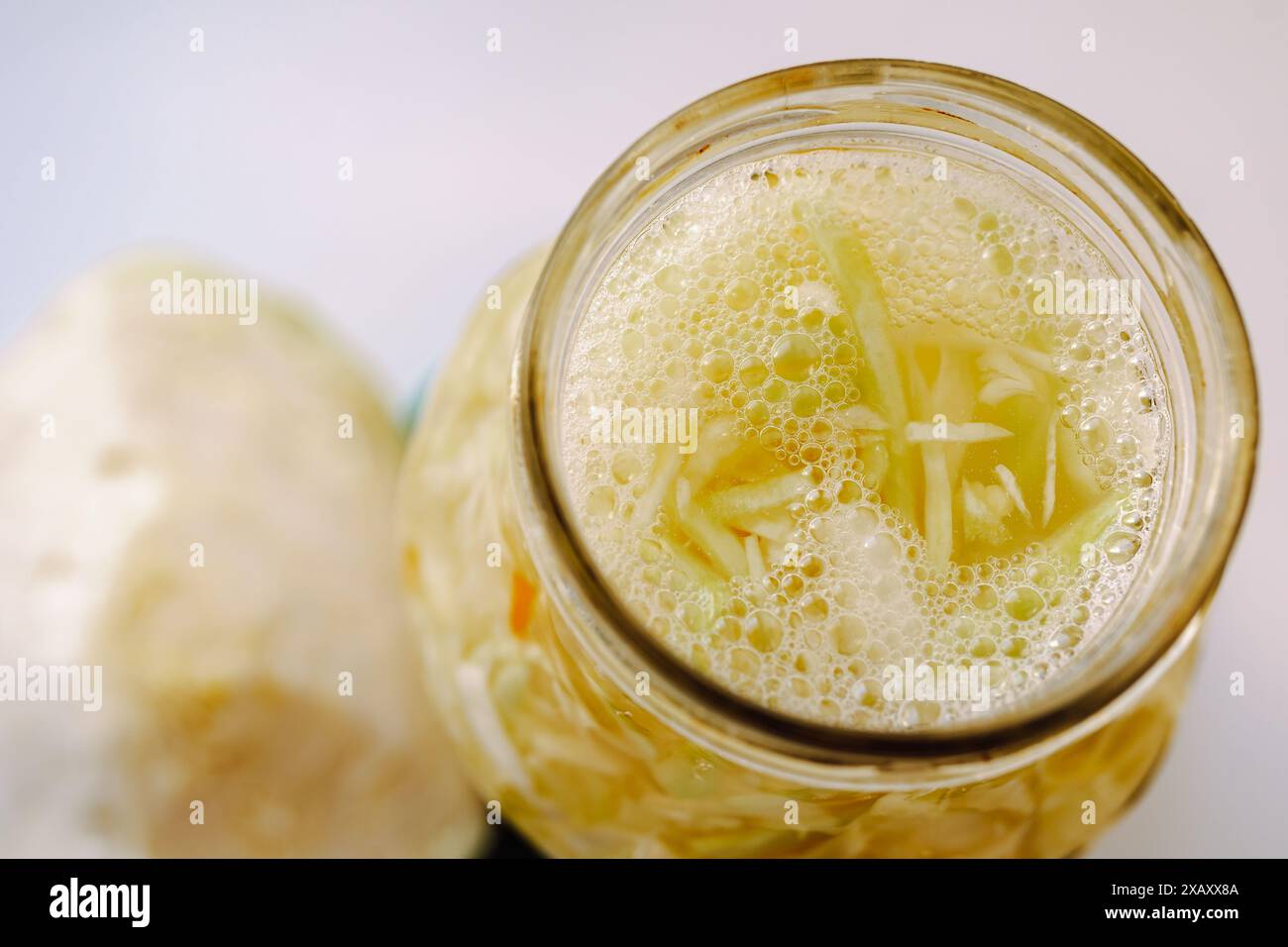 Fermented raw cabbage sauerkraut hi-res stock photography and images ...