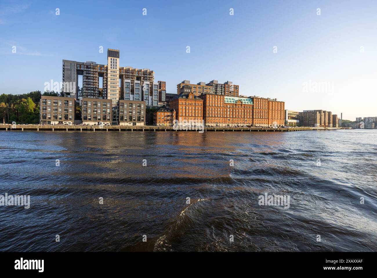Kvarnholmen ferry terminal, Finnboda, Nacka kommun, Stockholm, Sweden Stock Photo - Alamy