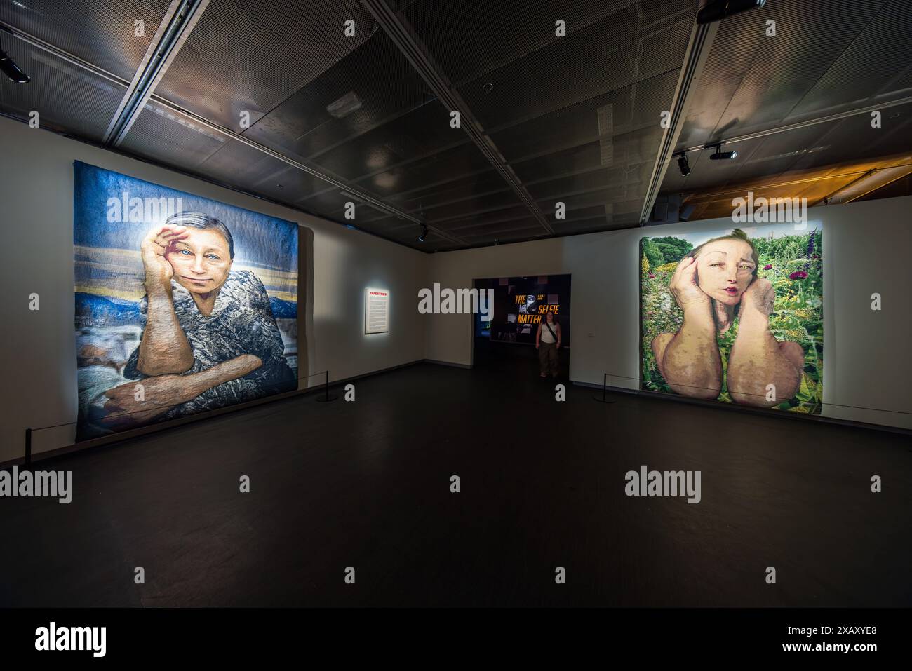 Fotografiska Stockholm, the old customs house on the waterfront, shows ...