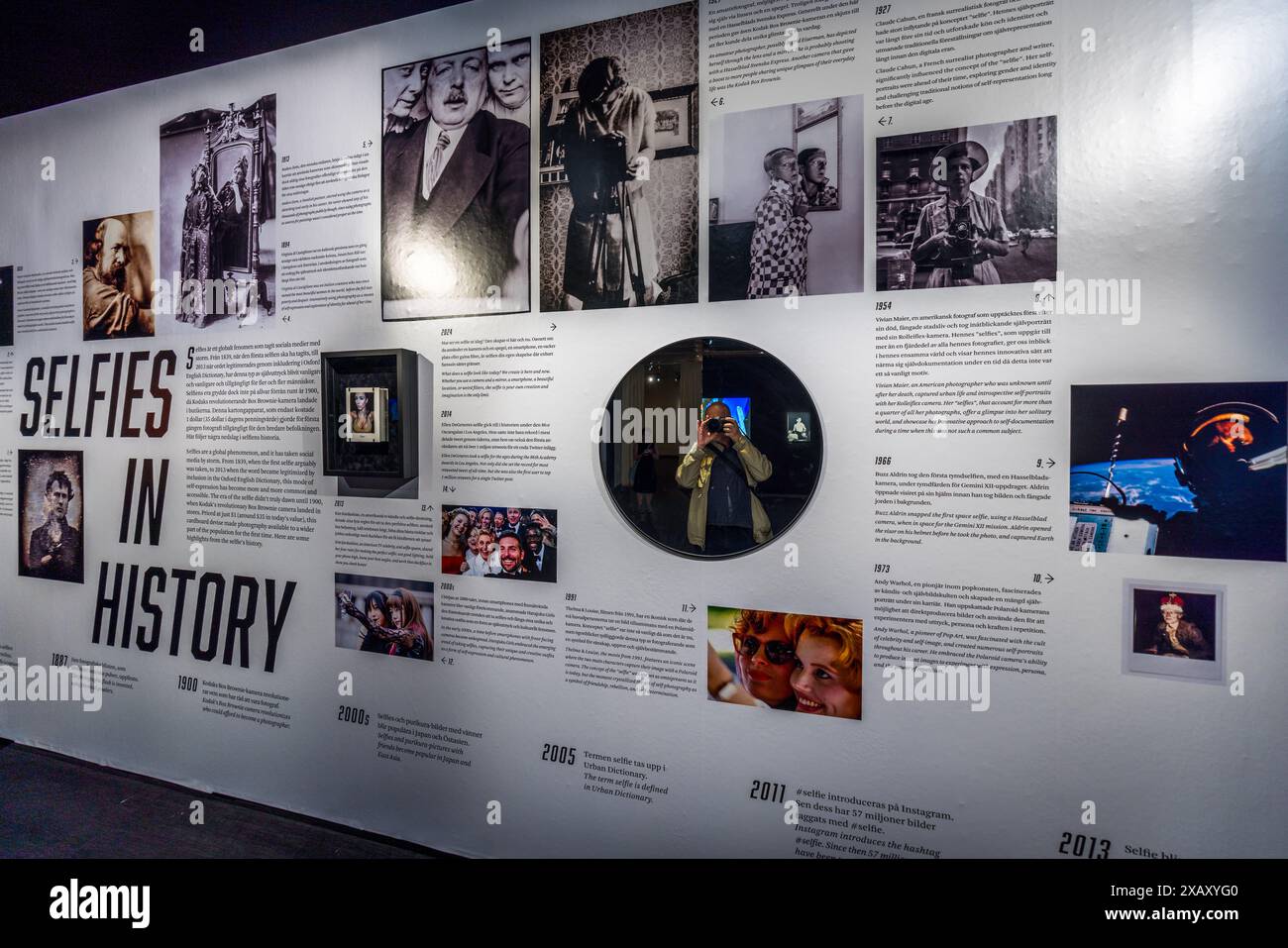 Fotografiska Stockholm, the old customs house on the waterfront shows ...