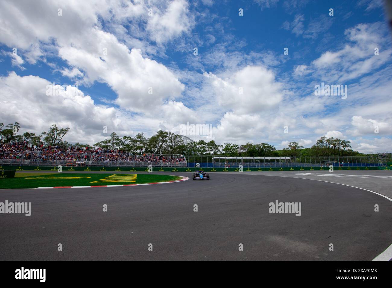 Montreal, Canada. 8 Jun, 2024. Alexander Albon of Thailand driving the ...