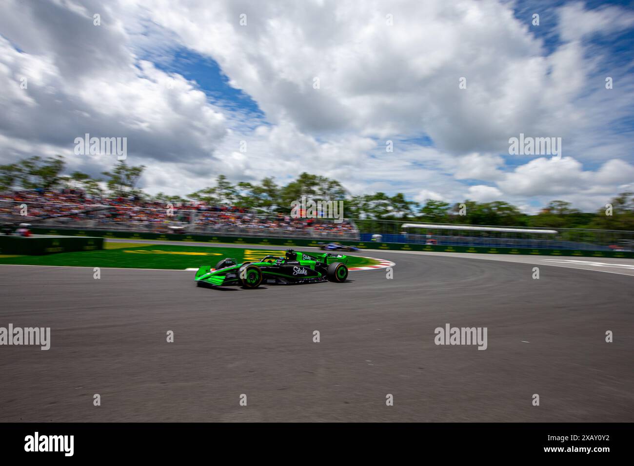 Montreal, Canada. 8 Jun, 2024. Valtteri Bottas of Finland driving the ...