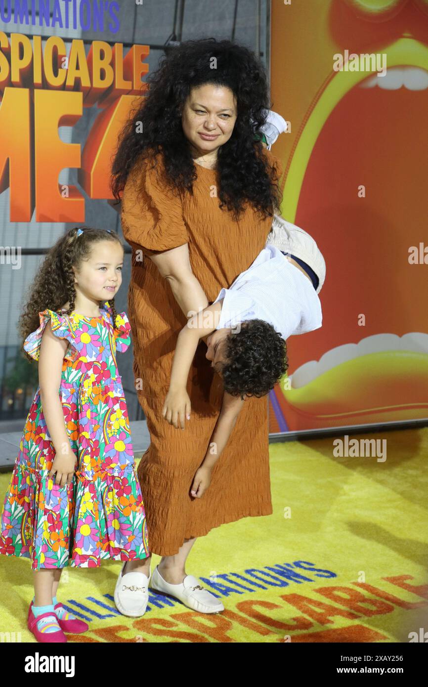 New York, NY, USA. 09th June, 2024. Hazel van der Most, Michelle Buteau ...
