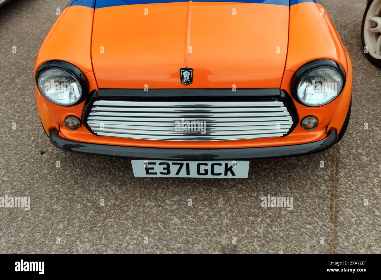 Mary Quant Mini. Cleveleys Classic Car Show 2024 Stock Photo - Alamy