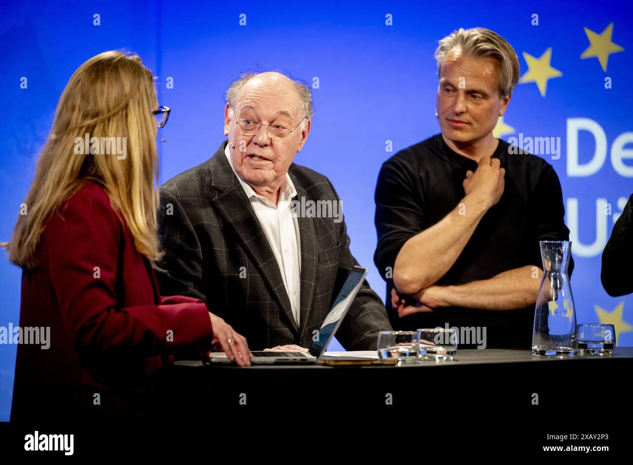 Netherlands. 09th June, 2024. THE HAGUE - From left to right Annette ...